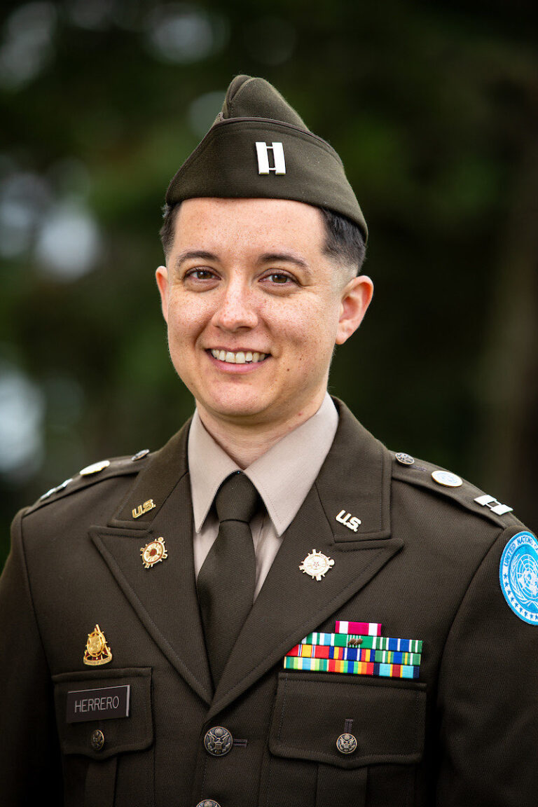Service Beyond Gender: As He Prepares to Teach at West Point, Captain ...